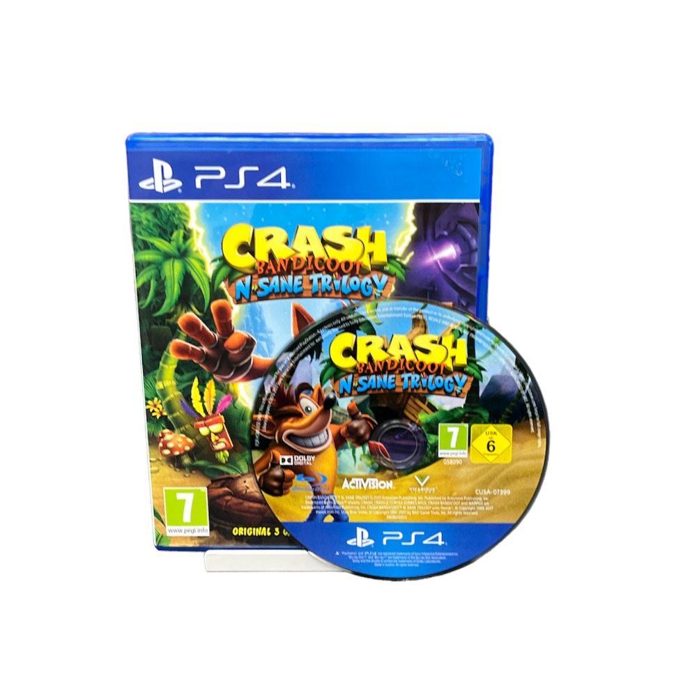 Pre-owned Crash Bandicoot Insane Trilogy (PS4) - Own4Less